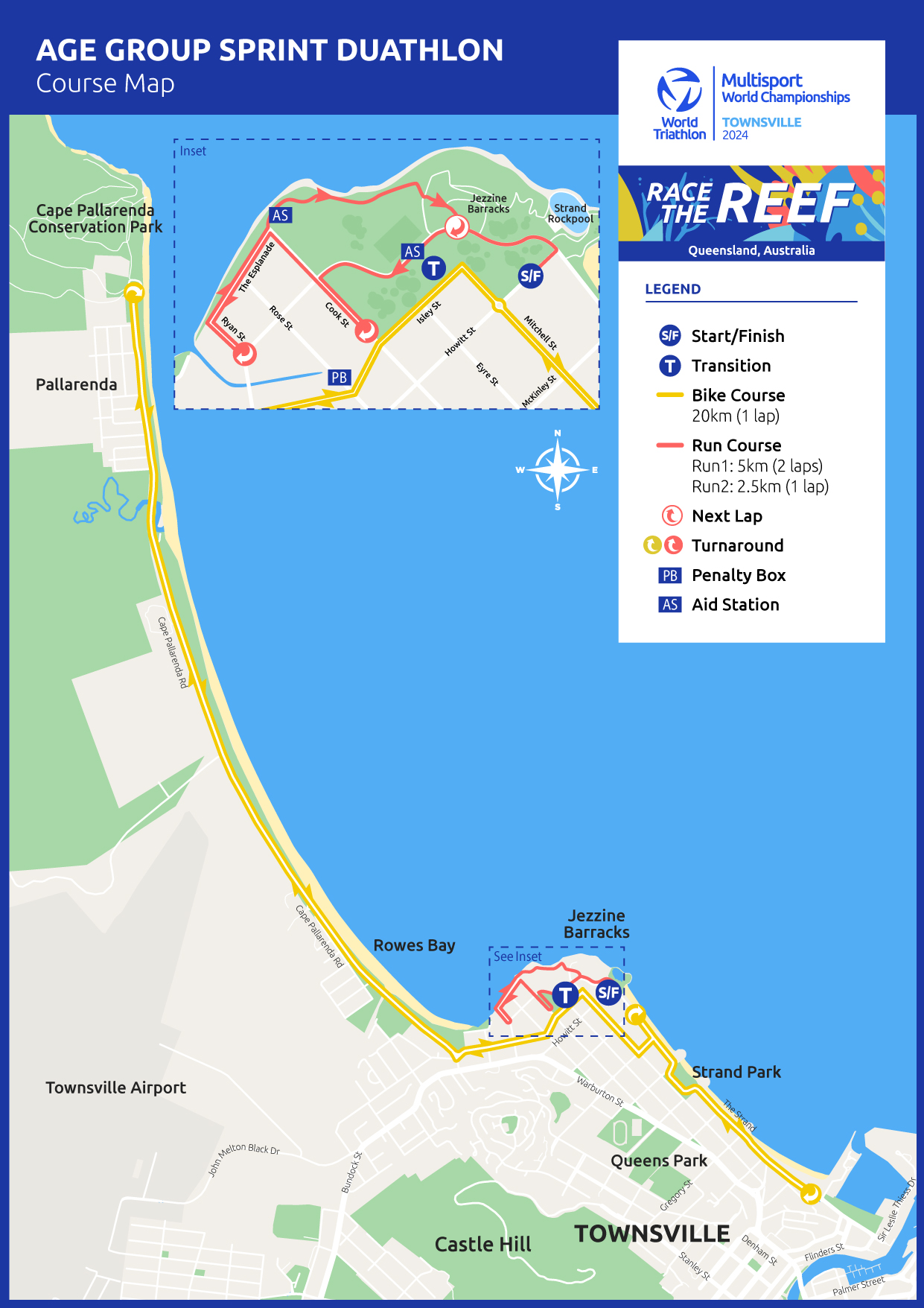Duathlon Sprint – Townsville Multisport World Championships